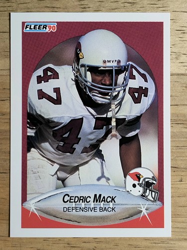 1990 Fleer #336 Cedric Mack | eBay