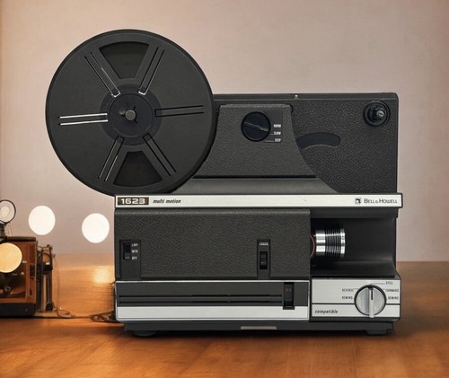 Vintage Bell & Howell Model 1623 Multi Motion Super 8mm Film Projector ...