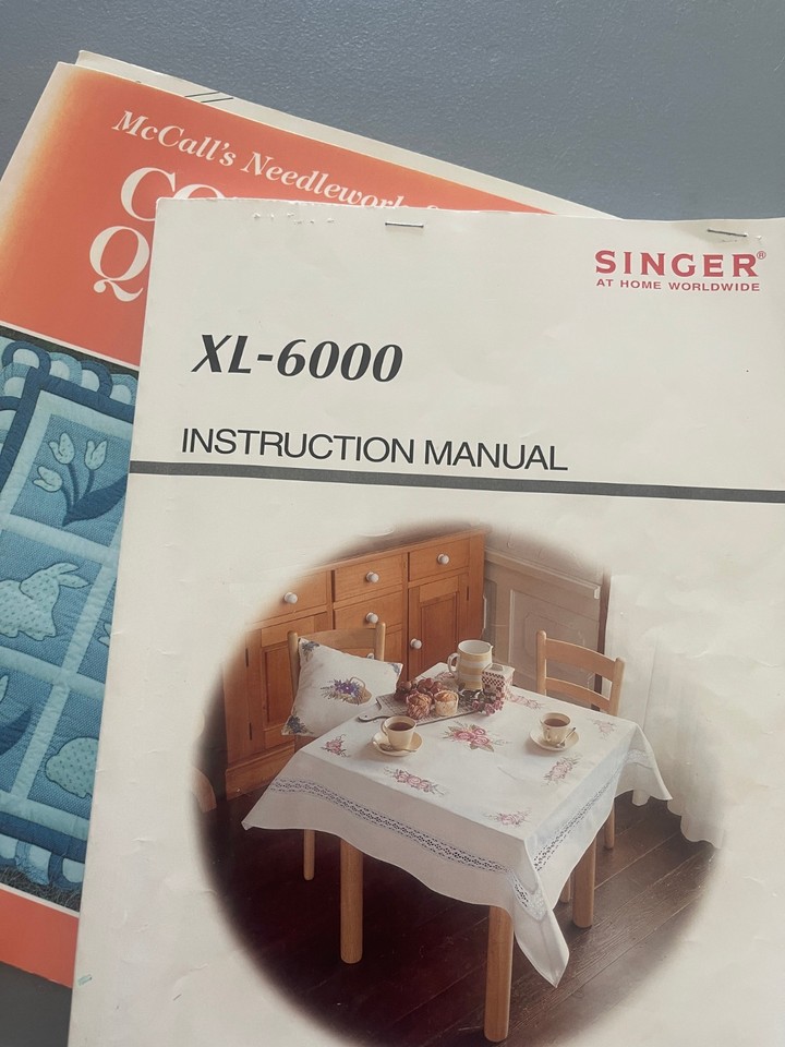 Singer Quantum XL-6000 Sewing & Embroidery machine Combo Japan CLEAN! 1 ...