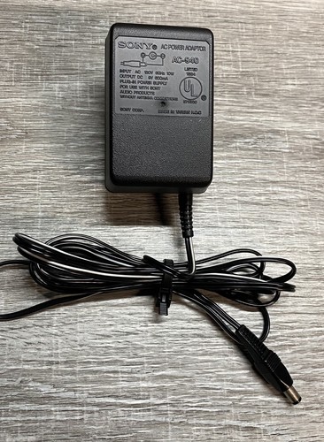 Sony AC-940 Power Adaptor OEM Discman D-555 D-88 D25 D15 D10 D50 ...