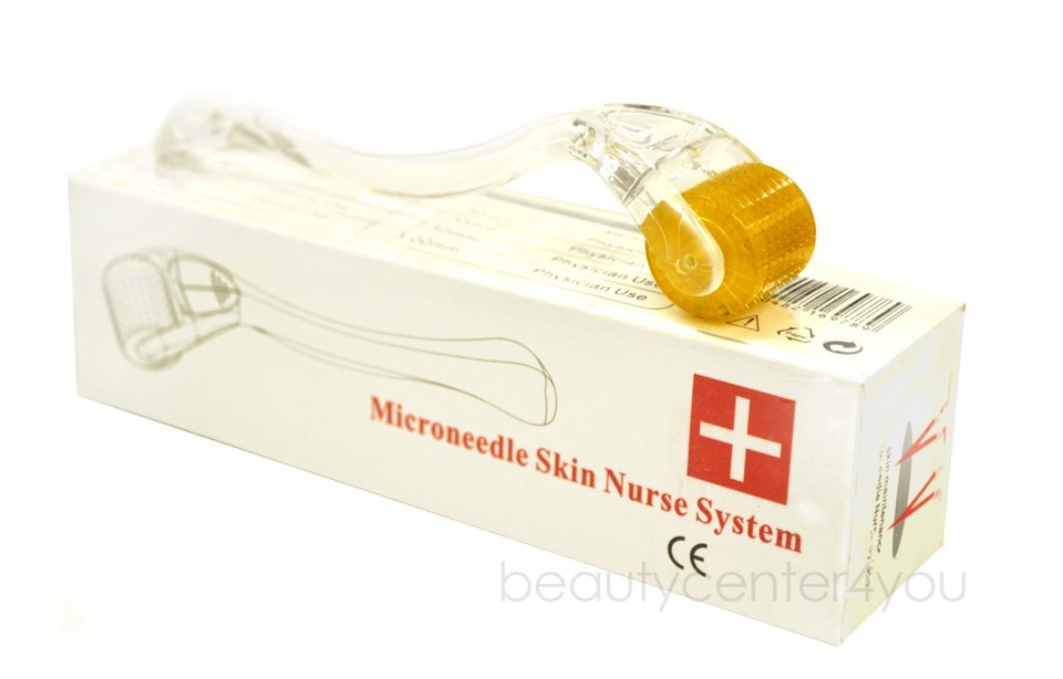 Derma Micro Skin Roller 1.0 mm Beard Growth, Anti-aging, Scars, Acne ...