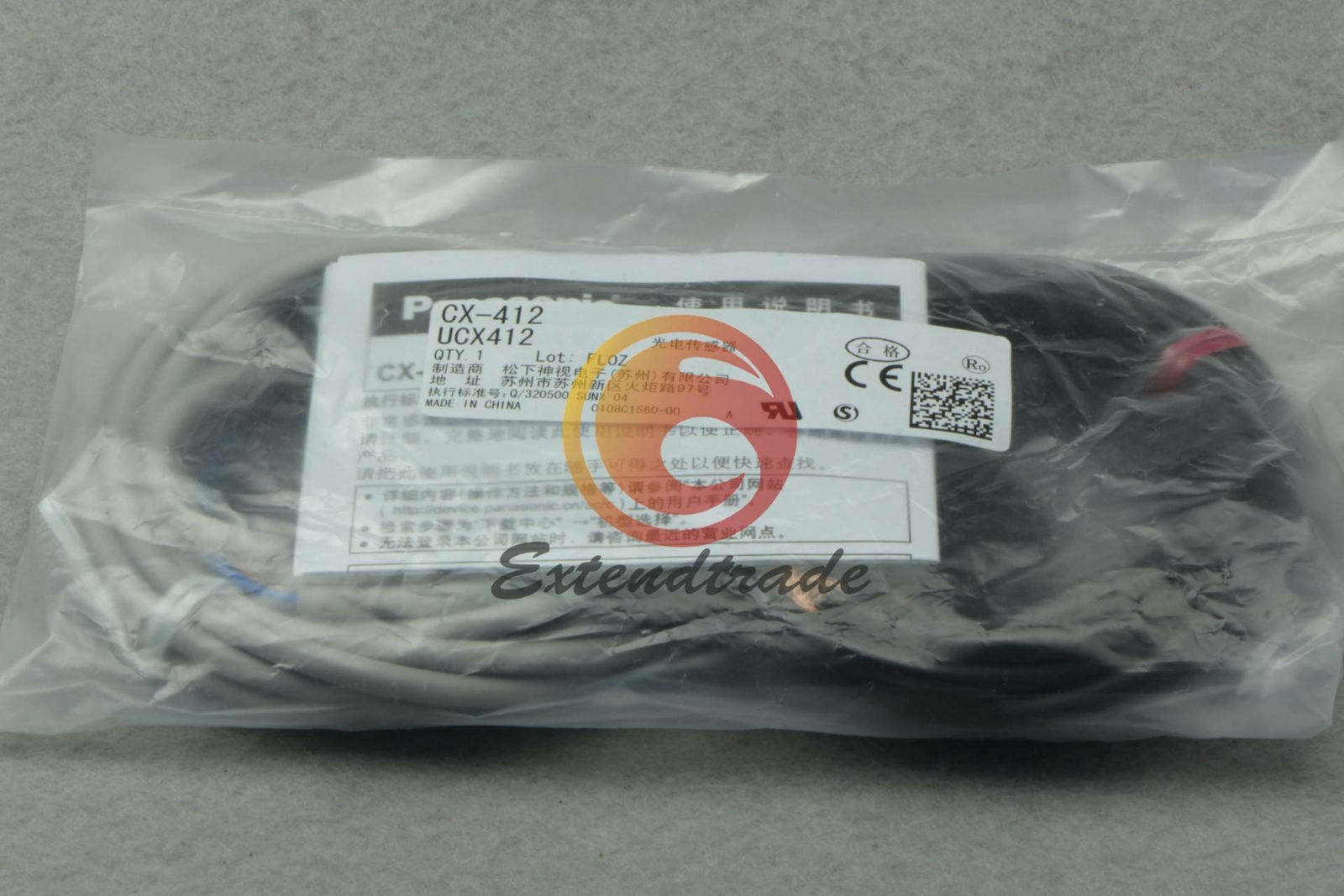 1PC Panasonic SUNX CX-412 Sensor NEW CX-412 In Box Expedited Shipping ...