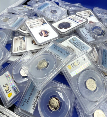 🎯 PCGS NGC GRADED & SLABBED UNCIRCULATED COINS 🇺🇸 USA MINTS QTY BONUS 🏆 ...