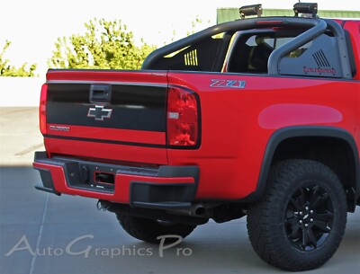 Chevy Colorado Truck Tailgate GRAND Accent Vinyl Graphic Decals Stripe ...
