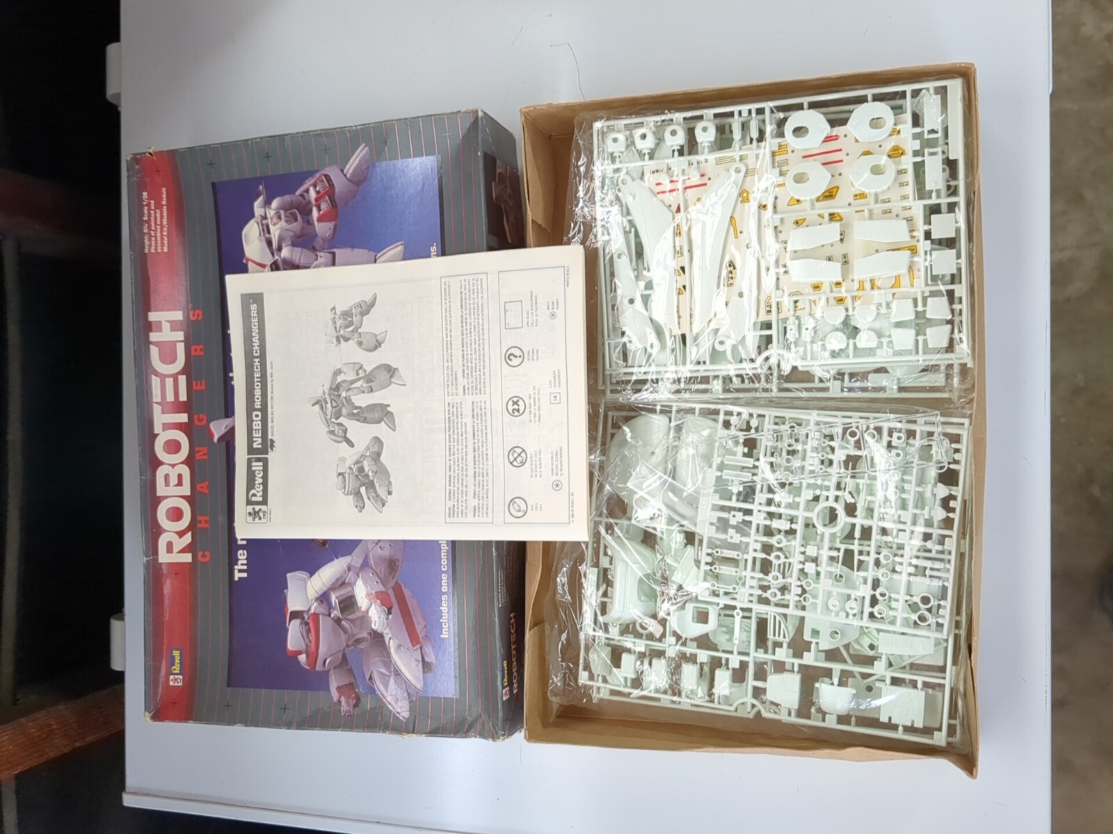 NIB Vintage Revell 1984 Robotech Changers NEBO 1/38 Model Kit #1400 Japan