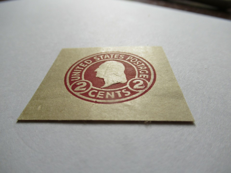 US 1915 2¢ Washington Cut Square #U434 MH CV $70 | eBay