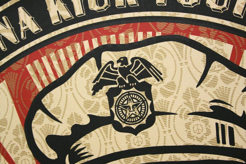 Shepard Fairey Rise Above Cop Large Format Print 2006 Ed. of 50 Obey ...