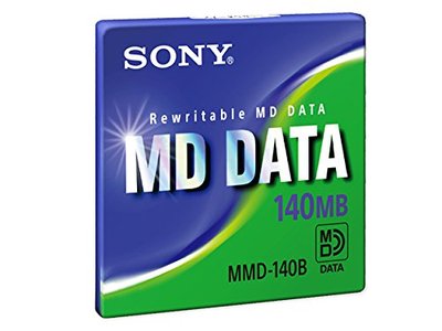 Sony Mini discs for Data MMD-140B Sealed MiniDisc DATA/140MB Made in ...