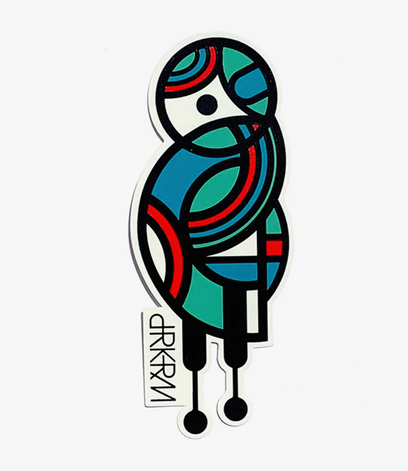 DARKROOM Iron Lung Skateboard Sticker 4.5" DKR2 | eBay