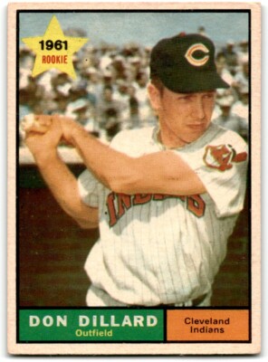 1961 Topps Don Dillard Cleveland Indians #172 | eBay