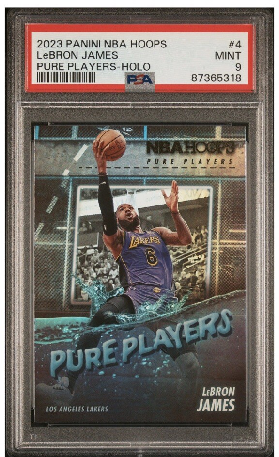 2023-24 Panini NBA Hoops - Pure Players LeBron James #4 Holo for sale ...