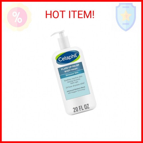 Cetaphil Body Wash, NEW Flare-Up Relief Body Wash with Colloidal ...