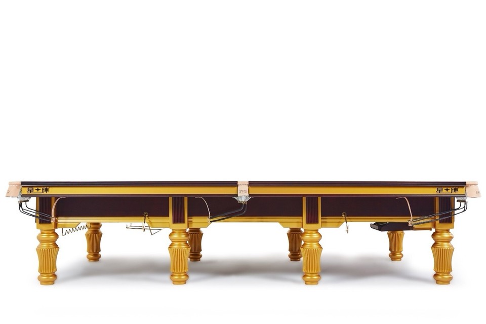 Star Xingpai Tournament Snooker Table 12ft Full Size S101-12S 6x12 TV ...