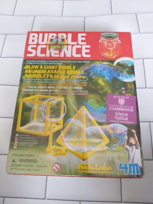 Fun Bubble Science Educational Kids Bubble Kit KidzLabs Toysmith Giant ...