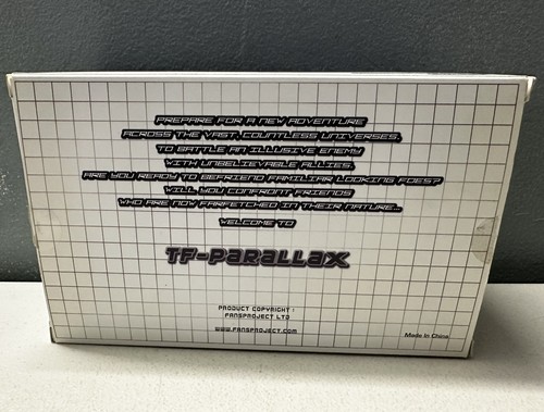 Fansproject TFX-01B Shadow Commander Transformers Action Figure New ...