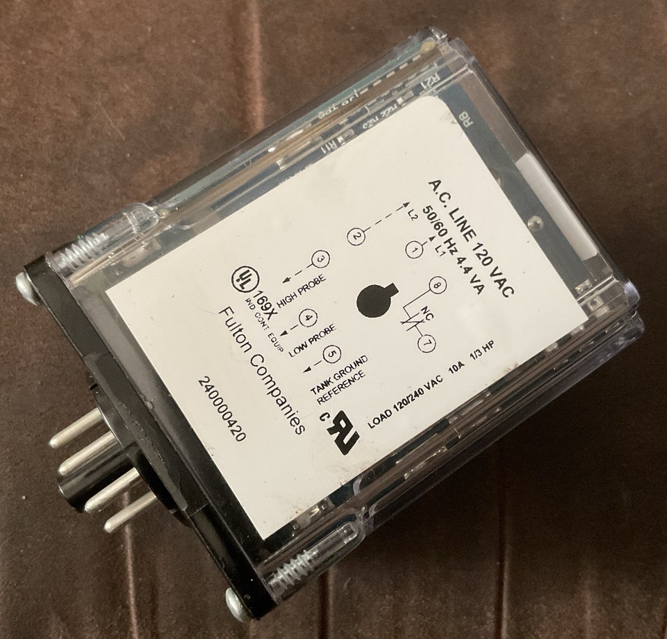 Fulton Boiler 240000420 / Low Water Relay 2-40-000420 / NEW!!!🇺🇸 | eBay