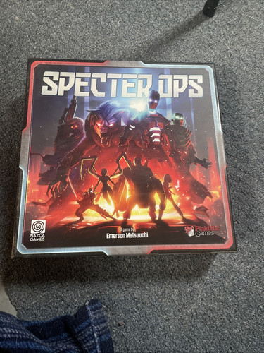 Specter Ops Board Game Plaid Hat Games Large 6 Panel Board 2015 ...