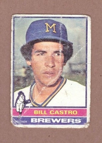 1976 Topps Baseball card #293 Bill Castro Brewers | eBay