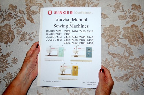 Service Manual for Singer 7463 7464 7465 7466 7467 7468 7469 Sewing ...