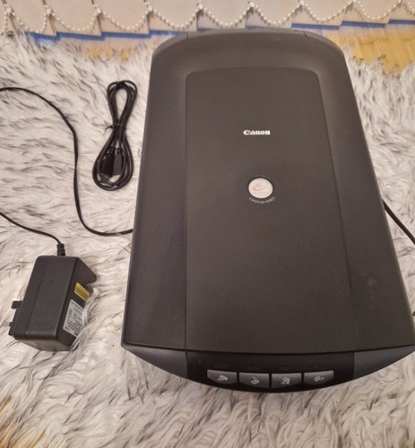 Canon CanoScan 4200F Colour SCANNER Flatbed Desktop & Power Supply Film ...