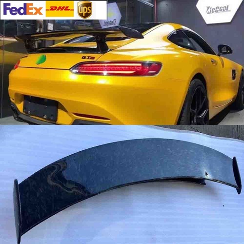 Carbon Fiber Rear Spoiler Wing For Mercedes Benz AMG GT GTS GTR Style ...