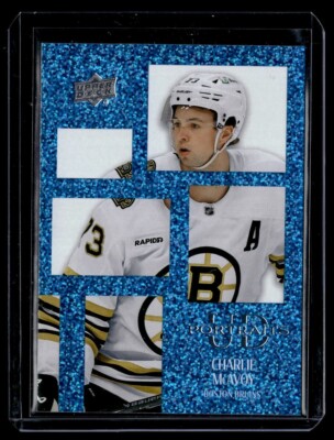 2024-25 Upper Deck Series 2 UD Portraits Speckle #P-36 Charlie McAvoy ...