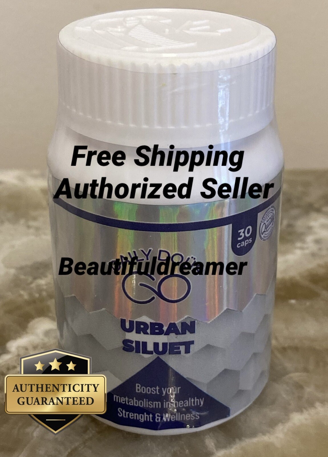 2 botellas, píldoras Urban Siluet, nuevas y selladas, Daily Dous/Skinny 365