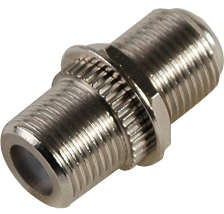 F81 Female/F81 Female TV Cable Coupler Barrel Coaxial Adapter w ...