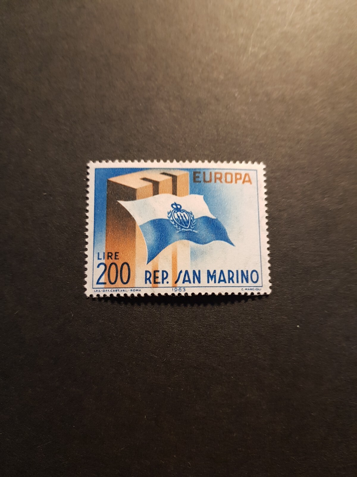 Europa Cept Stamp Saint Marin No.604 New ** Luxury MNH 1963 | eBay UK