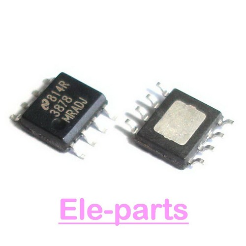 5 STCK. LP3878MR-ADJ SOP-8 LP3878 3878 SMD-8 MRADJ 800-mA rauscharmer ...