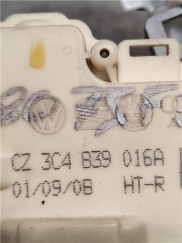 SERRURE DE PORTE ARRIÈRE DROITE Volkswagen Passat (3C2) 2008 3C4839016A ...