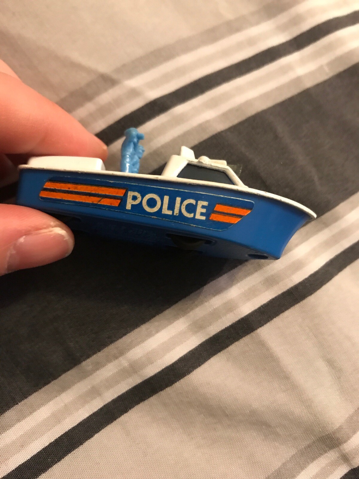 Vintage Matchbox 1976 POLICE Launch Made In ENGLAND by Lesney No.52 ...