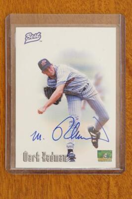 Mark Redman Minnesota Twins 1996 Best Certified Autograph Baseball Card ...