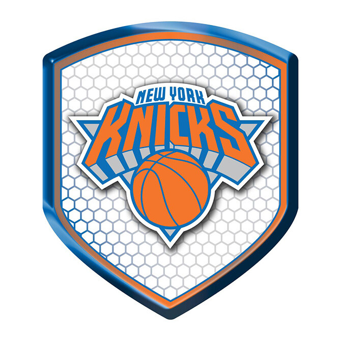 New York Knicks NBA Shield Reflector - Decal / Emblem Sticker *Free ...