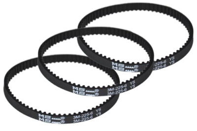 3 Bissell right side geared belts # 2036804 fits 8920 9200 9300 73A5 ...