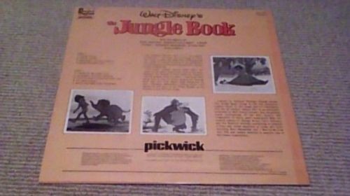WALT DISNEY'S THE JUNGLE BOOK ORIGINAL FILM SOUNDTRACK UK LP 1967 Louis ...