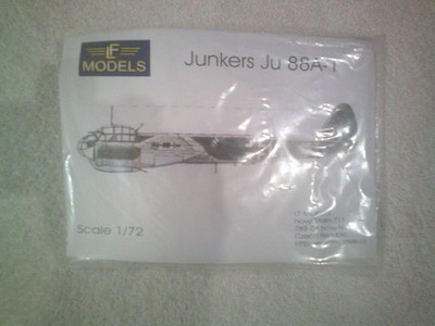 1/72 LF Models Junkers Ju 88A-1 German Luftwaffe bomber conversion kit ...