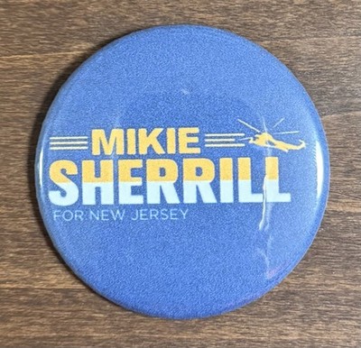 Mikie Sherrill For NJ Governor 2025 Button. 2.25inches | eBay