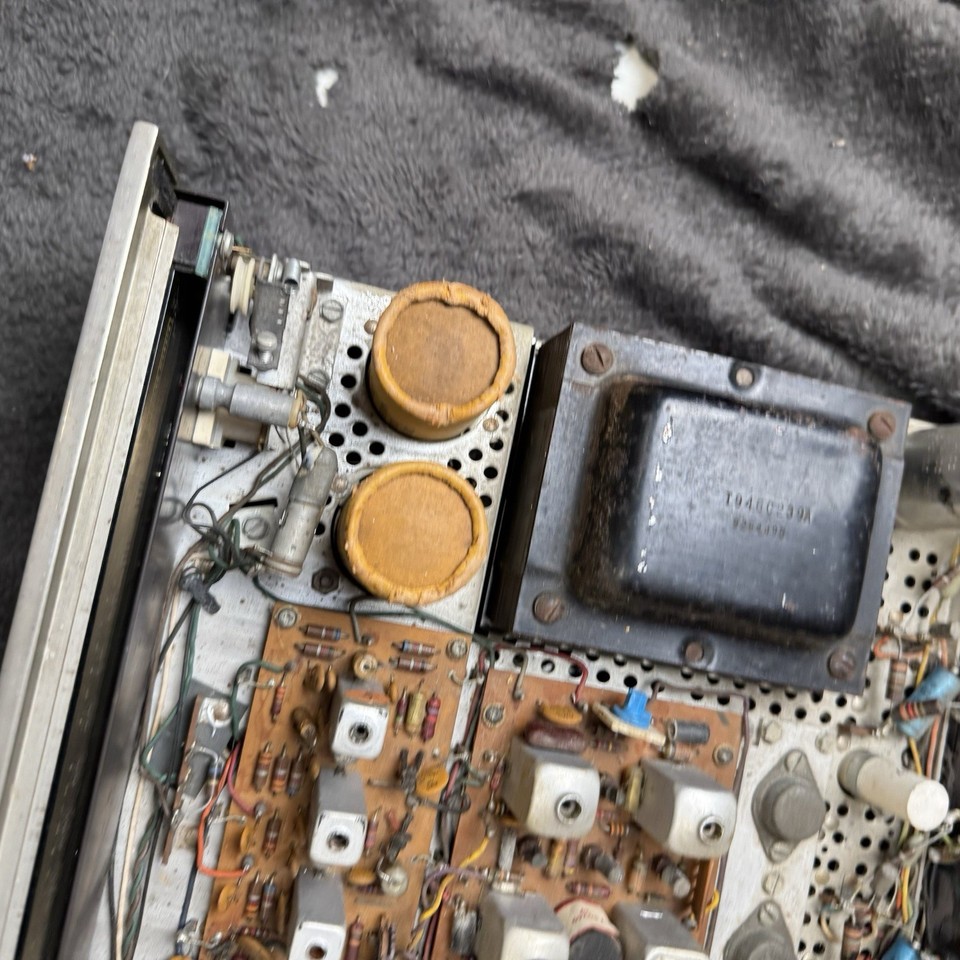 THE FISHER 600-T AM/FM STEREO RECEIVER FOR REPAIR PARTS OR RESTORATION ...