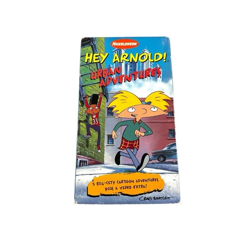Hey Arnold Urban Adventures 1997 VHS Lane Toran Nickelodeon 90s Kids ...