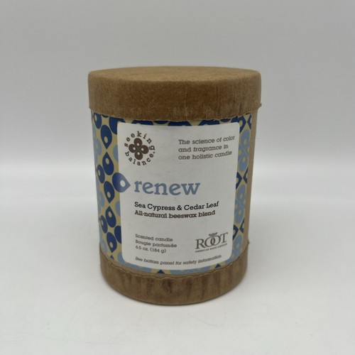 Root Seeking Balance Jar Candle RENEW - Sea Cypress & Cedar Leaf 🌺 ...