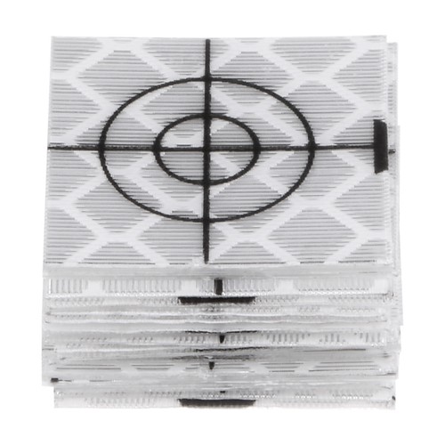 20pcs Reflector Target Sheets 20mm Self-adhesive Reflective Survey ...