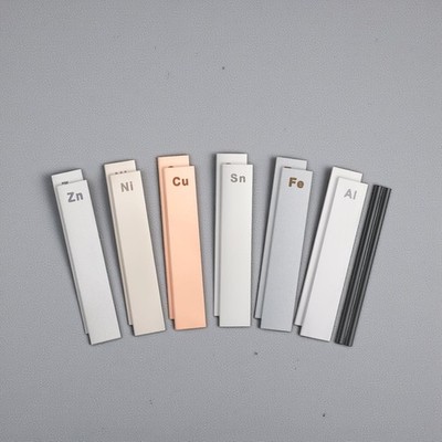 14 Piece Metal Electrodes Set Electrode Strips Set 2 Aluminum 2 Copper ...