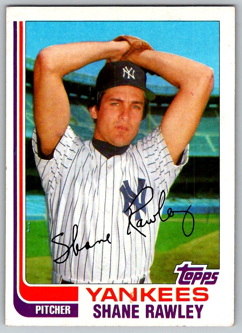 1982 TOPPS TRADED SHANE RAWLEY NEW YORK YANKEES #95T | eBay