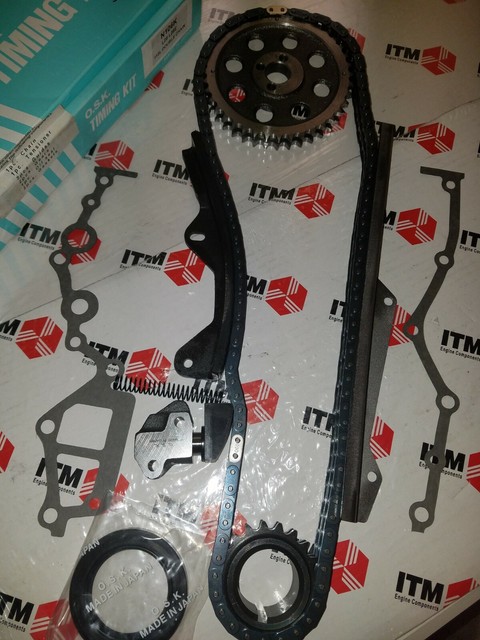 Timing Chain Kit (OSK) W/Seal & Gsk. fits Datsun L28 280ZX 75-83 - Made ...