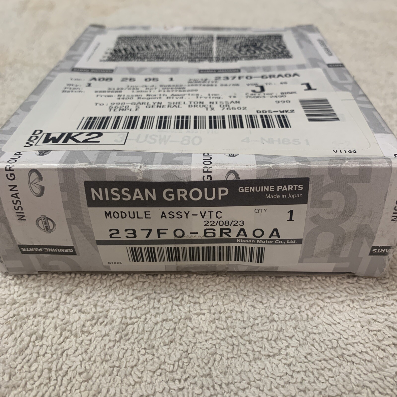 Genuine Nissan Control Module 237F0-6RA0A for sale online | eBay