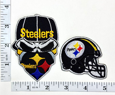 Embroidered Patch Set - Football - Pittsburgh Steelers - NFL - 2-Patch ...