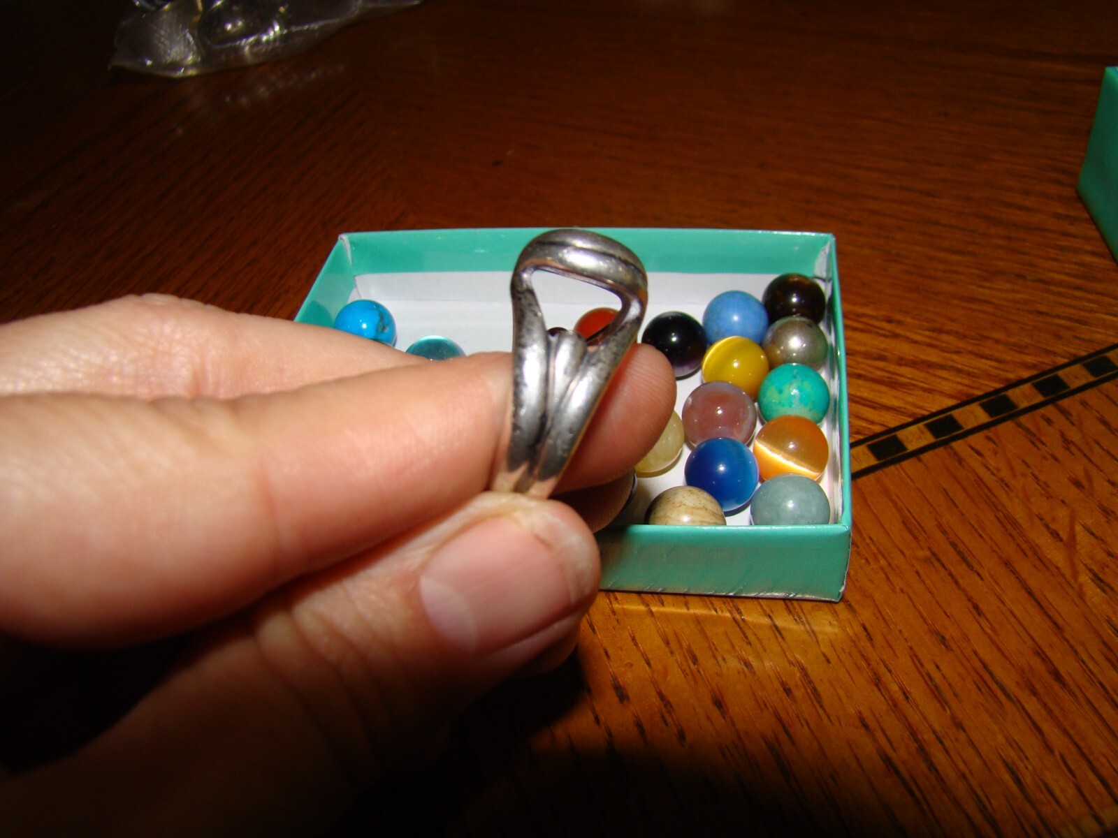 AMAZING ORIGINAL ORBIS Sterling ring sz 8.5 w/23 10mm orbs | eBay