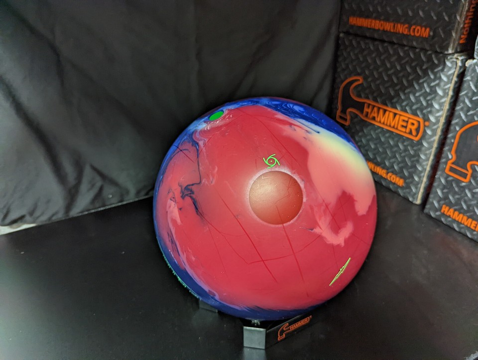 15lbs Storm Crux Prime Solid Bowling Ball (Fully Plugged) | eBay