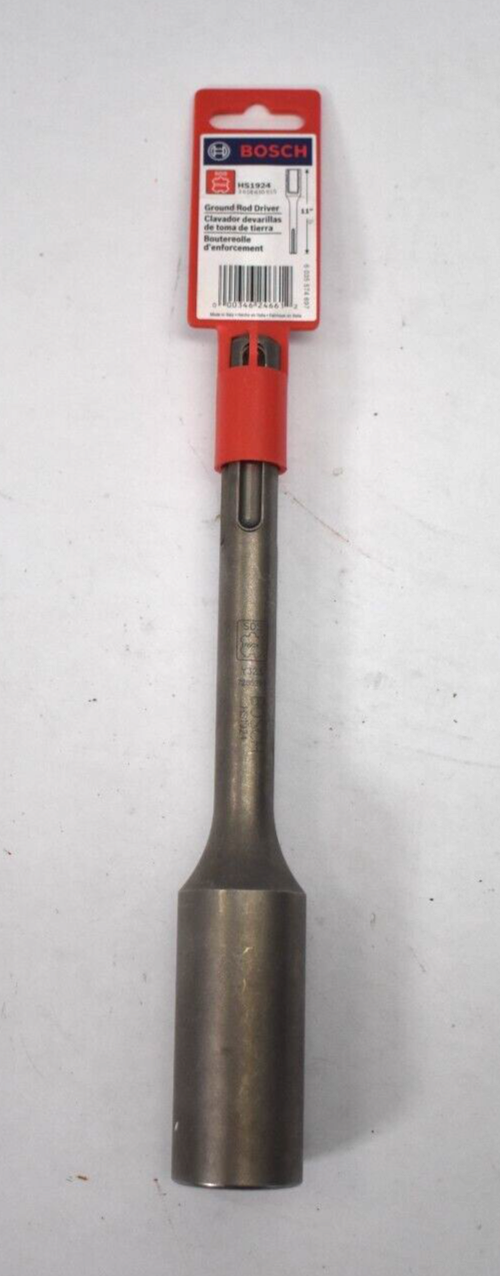 Bosch Ground Rod Driver Specialty HS1924 11" L SDS Max Tool Genuine OEM ...